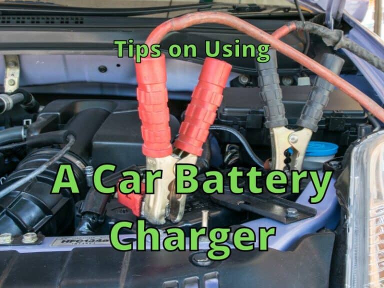Tips on Using a Car Battery Charger – DRIVING LIFE